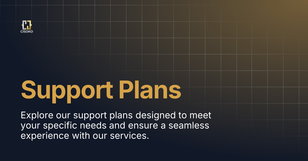 Support Plans