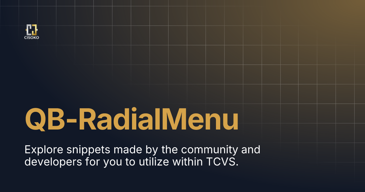 QB-RadialMenu