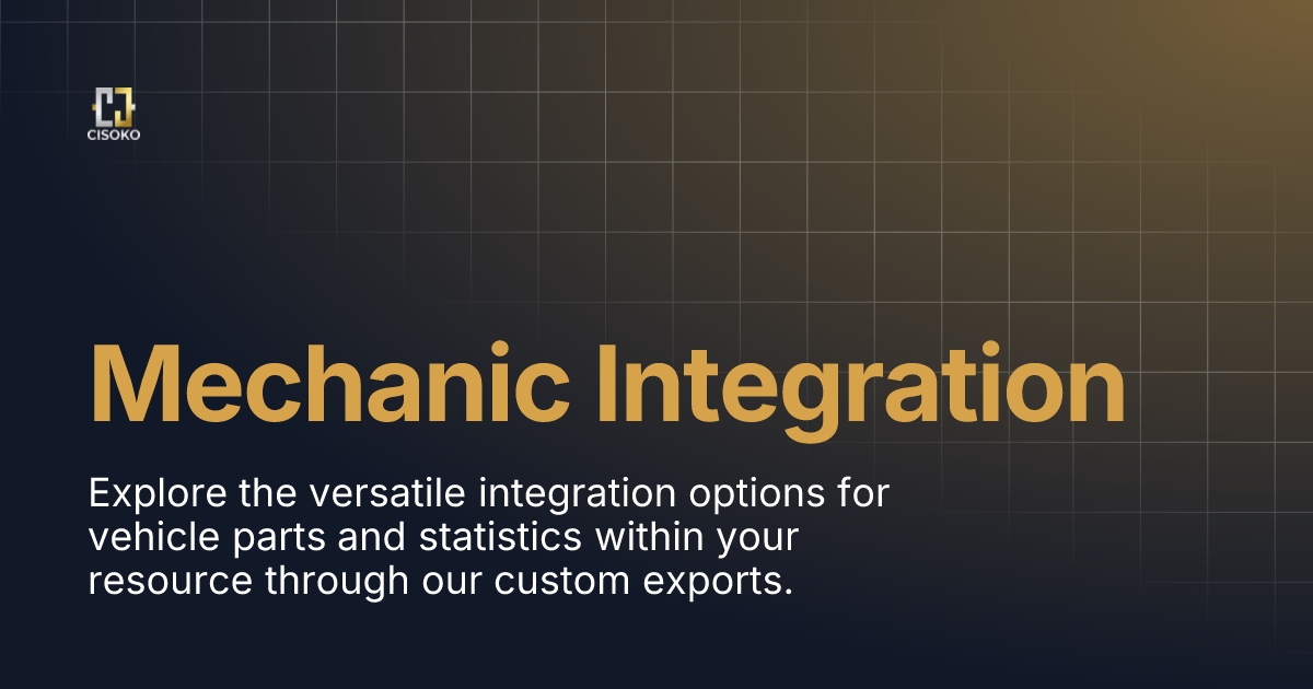 Mechanic Integration